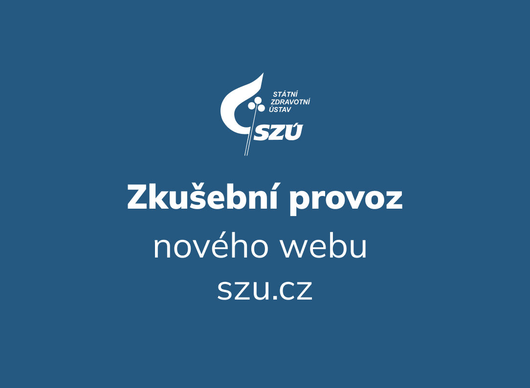 Zkušební provoz nového webu SZÚ - SZÚ | Oficiální web Státního ...