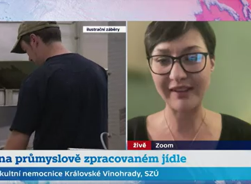 Eliška Selinger pro ČT24: Na vysoce průmyslově zpracované potraviny si ...